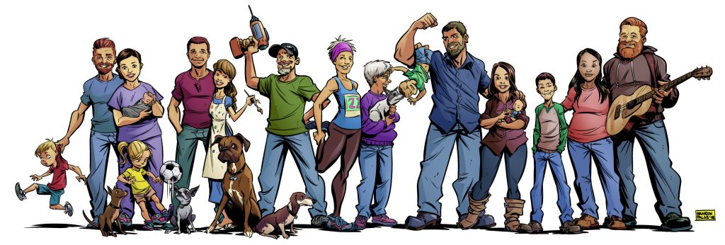 Mega Family Portrait! | Brandon Palas